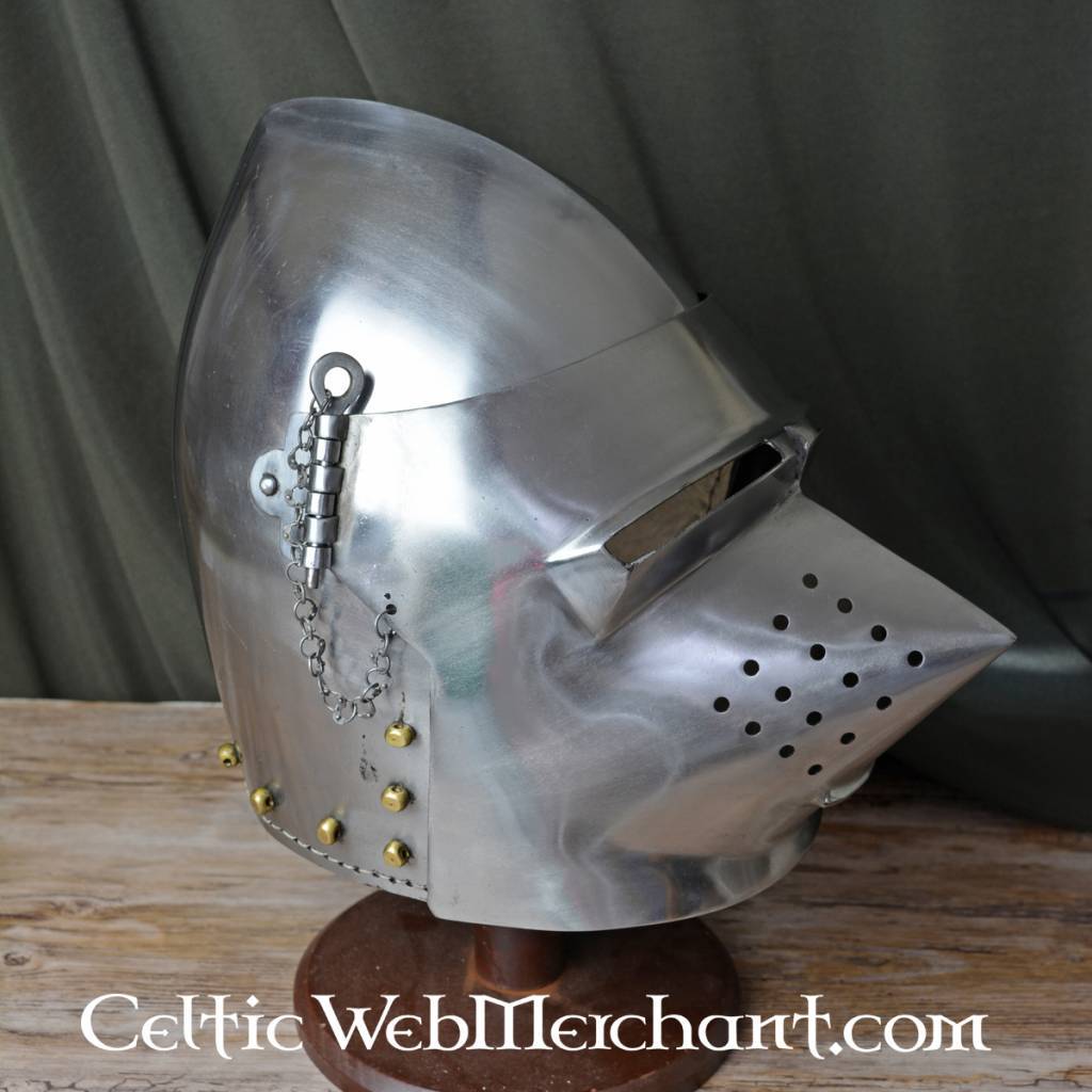 Pig faced bascinet - CelticWebMerchant.com