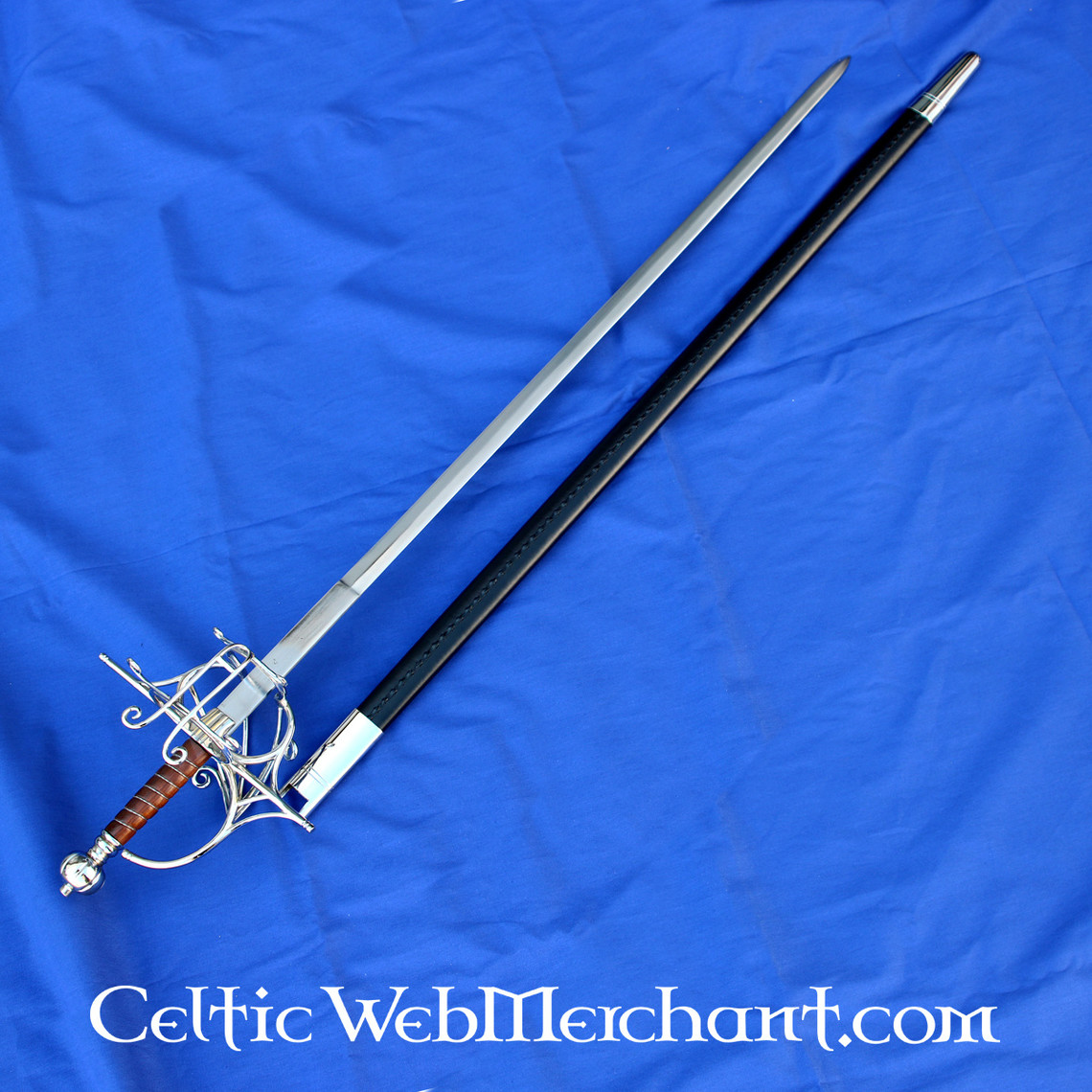 Rapier 16th century with scabbard - CelticWebMerchant.com
