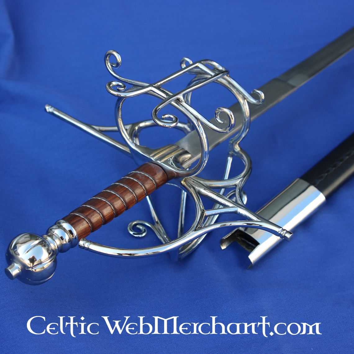 Rapier 16th century with scabbard - CelticWebMerchant.com