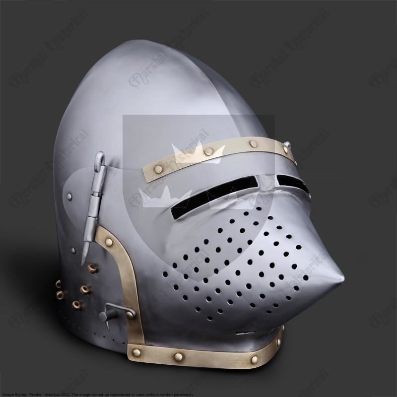 Churburgh bascinet, 2mm Battle-Ready - CelticWebMerchant.com
