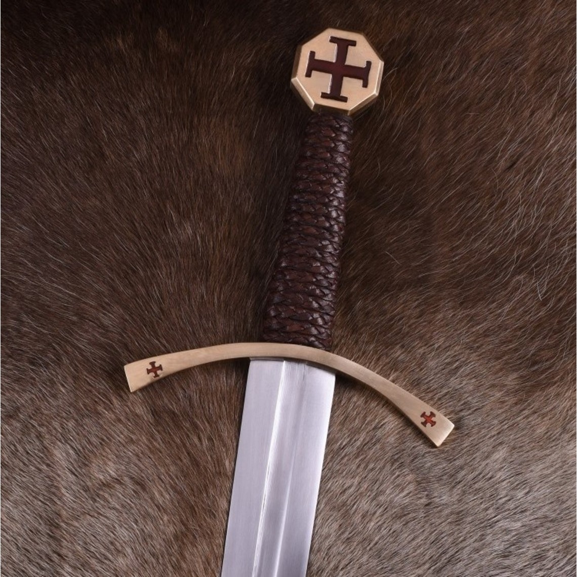 Templar sword Hughes de Payens - CelticWebMerchant.com
