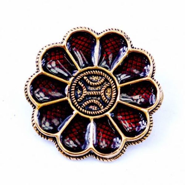 Alamanic rosete fibula - CelticWebMerchant.com