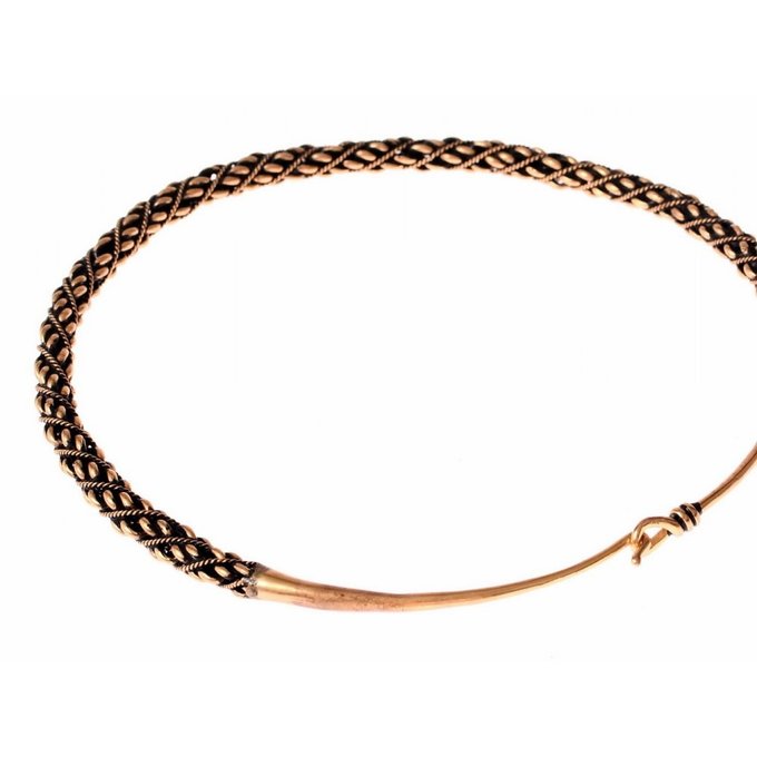 Viking torque Sweden, bronze - CelticWebMerchant.com