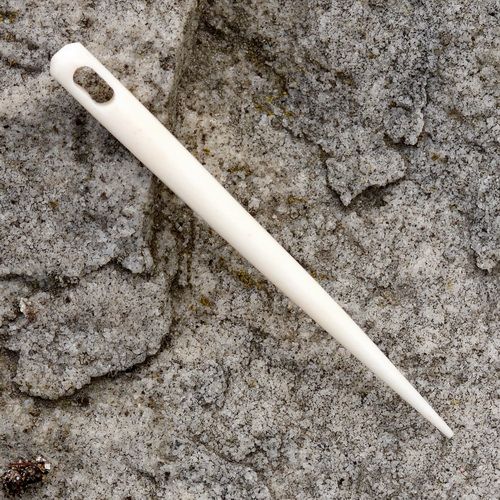 Bone needle for needle binding - CelticWebMerchant.com