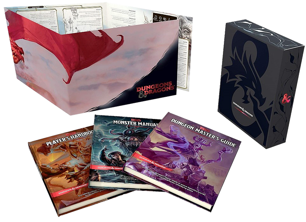 D&D Core Rulebook Gift Set - CelticWebMerchant.com