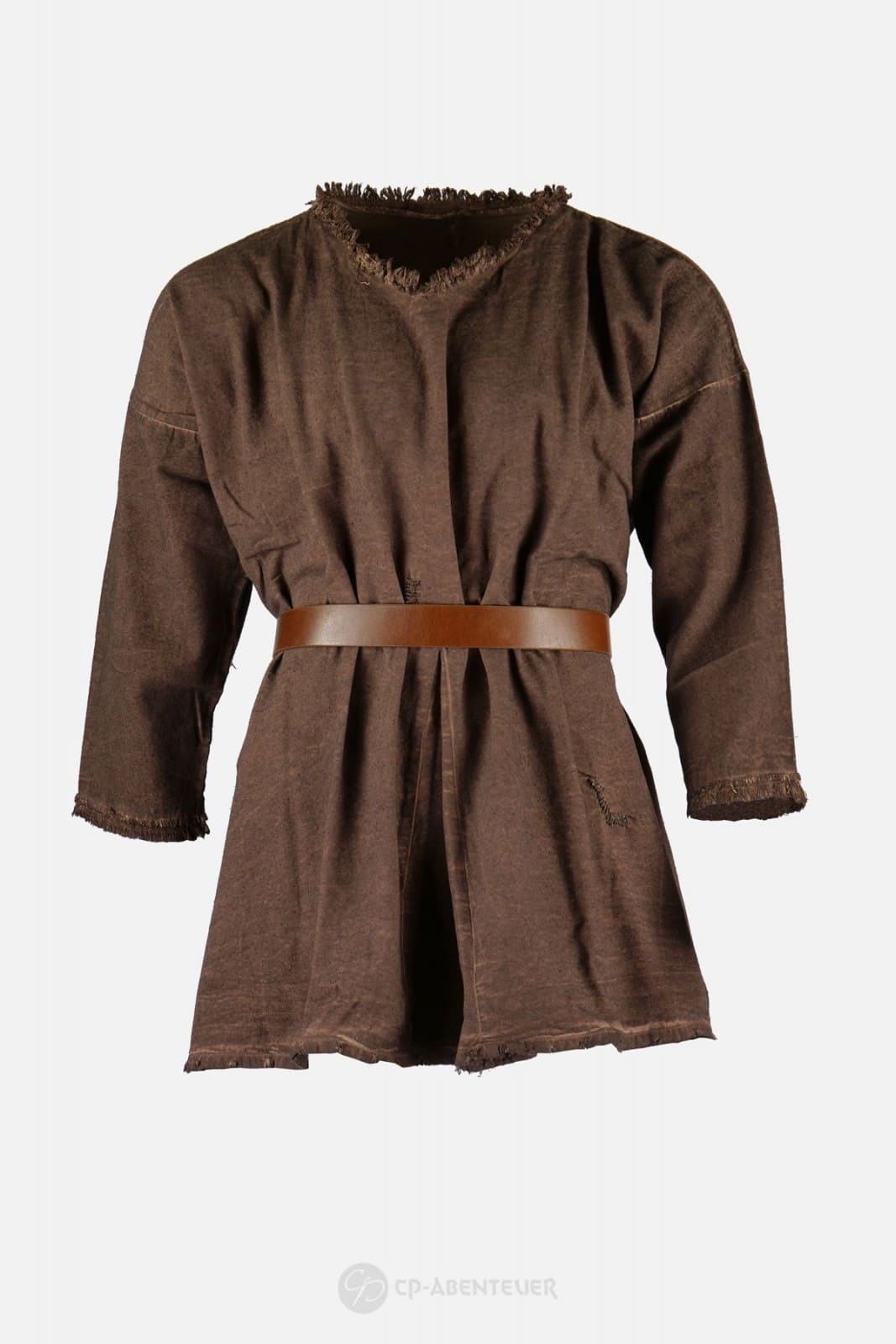 Medieval tunic Haraldsson, brown - CelticWebMerchant.com