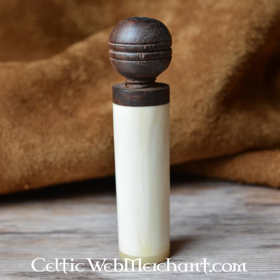 Medieval bone needle case - CelticWebMerchant.com