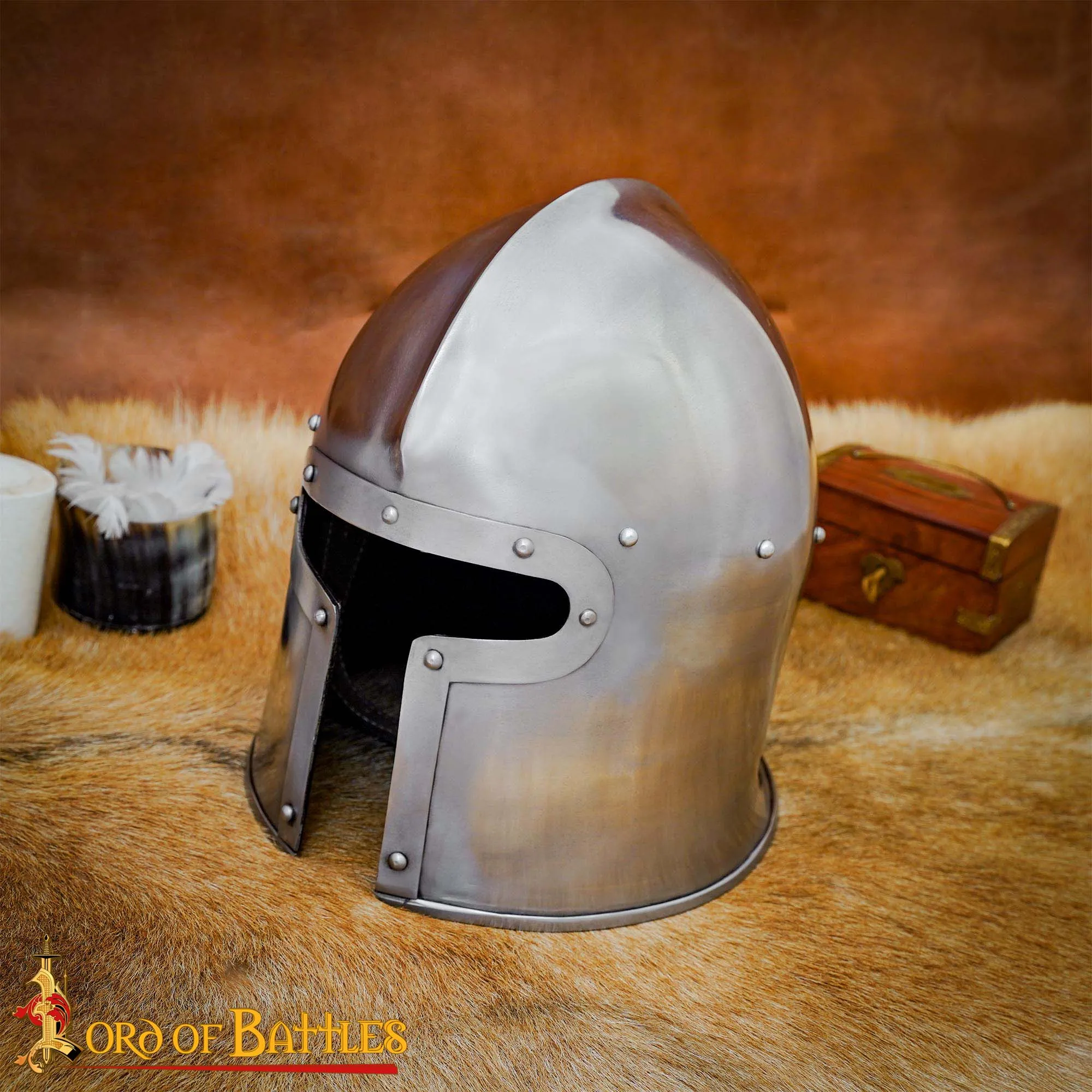 15th century Italian barbute - CelticWebMerchant.com