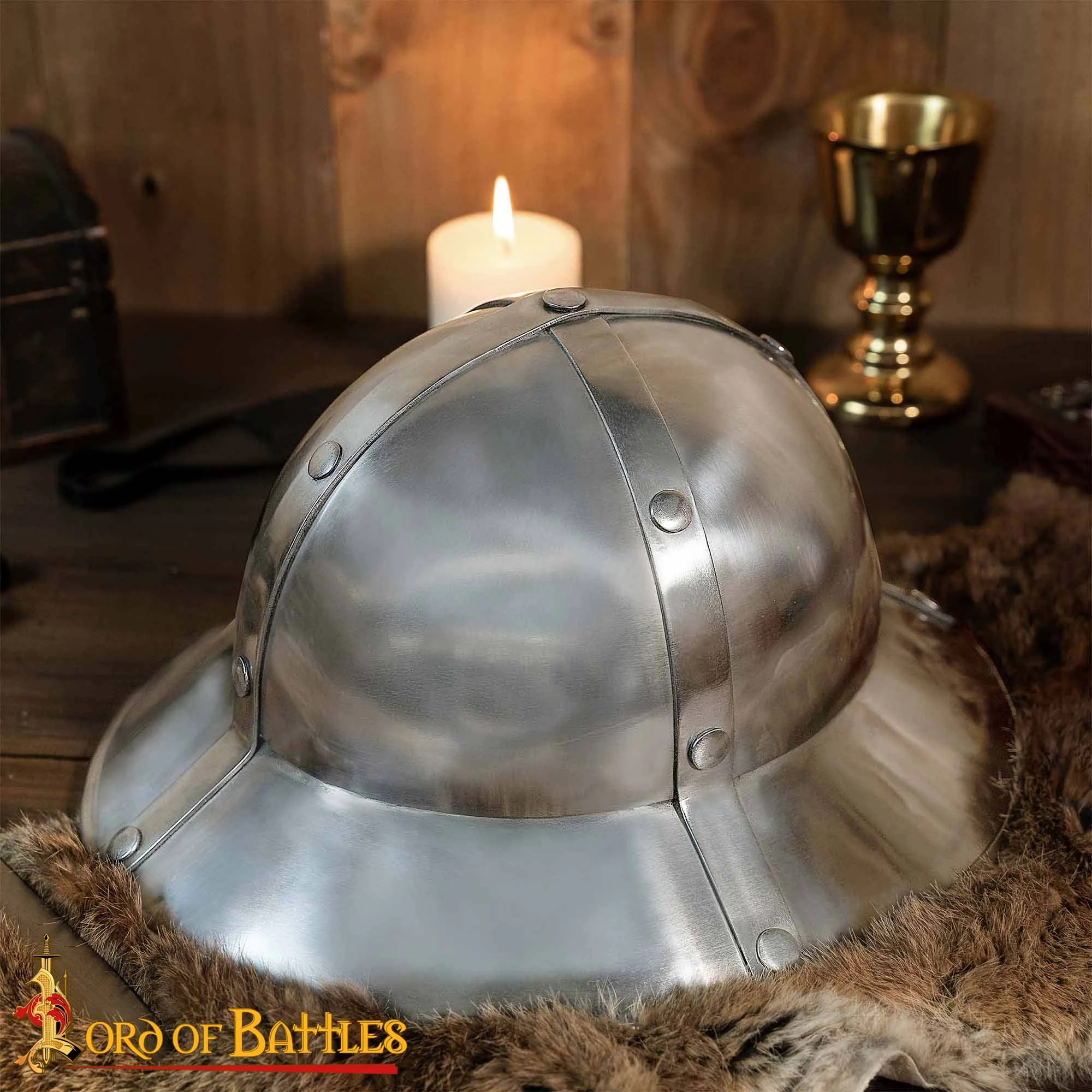 13th-14th century kettle hat - CelticWebMerchant.com