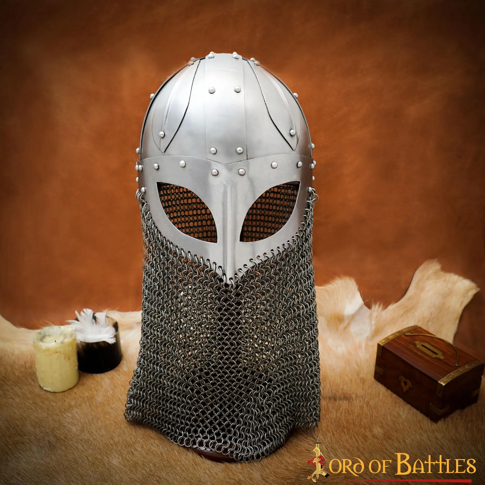 Viking helm Haakon met maliën - CelticWebMerchant.com