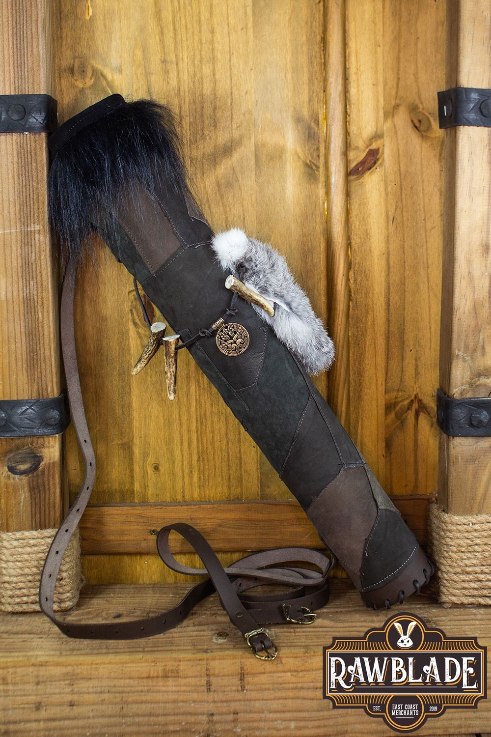 Rawblade Hunter Quiver - Brown - CelticWebMerchant.com