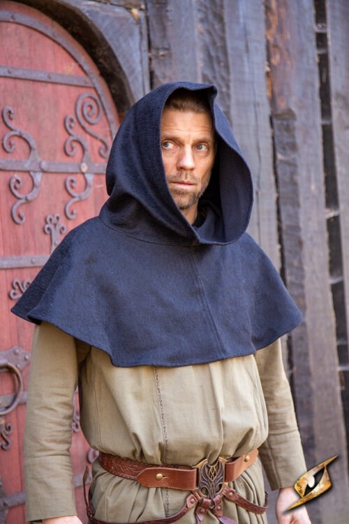 Medieval clothing, medieval chaperon Frodi black for sale ...