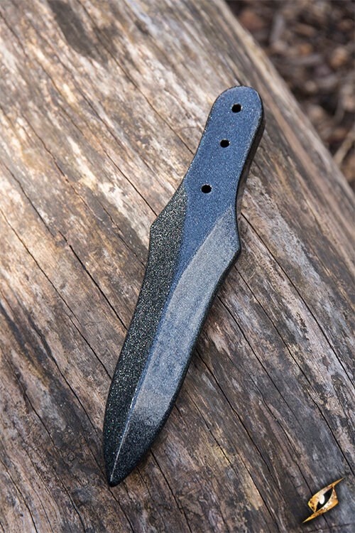 Throwing Knife with 3 holes, LARP Weapon - CelticWebMerchant.com