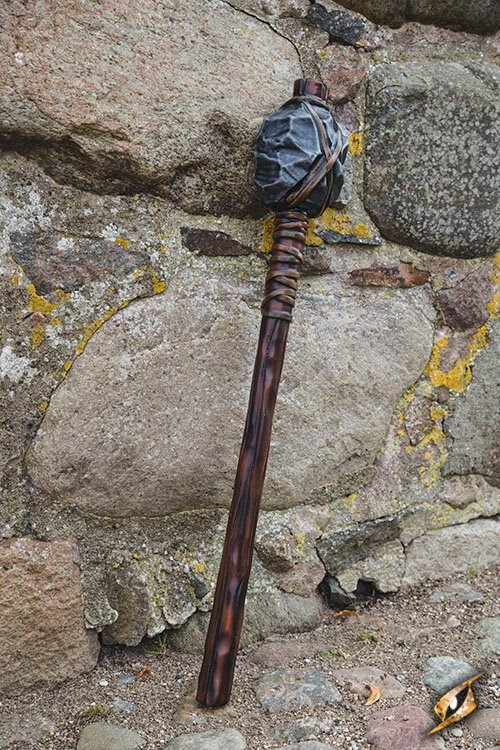 LARP stone mace - CelticWebMerchant.com