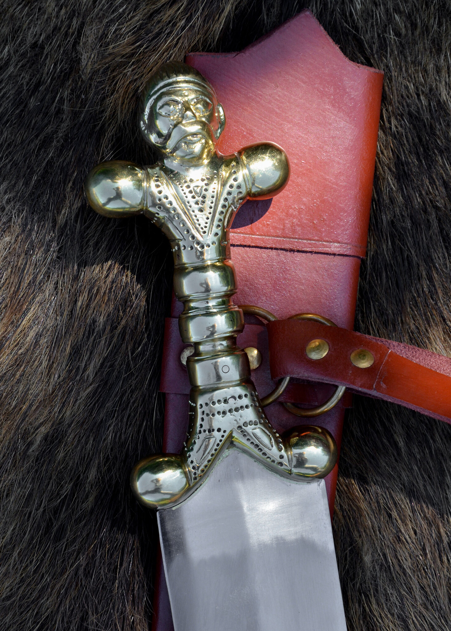 Celtic anthropomorphic sword - CelticWebMerchant.com