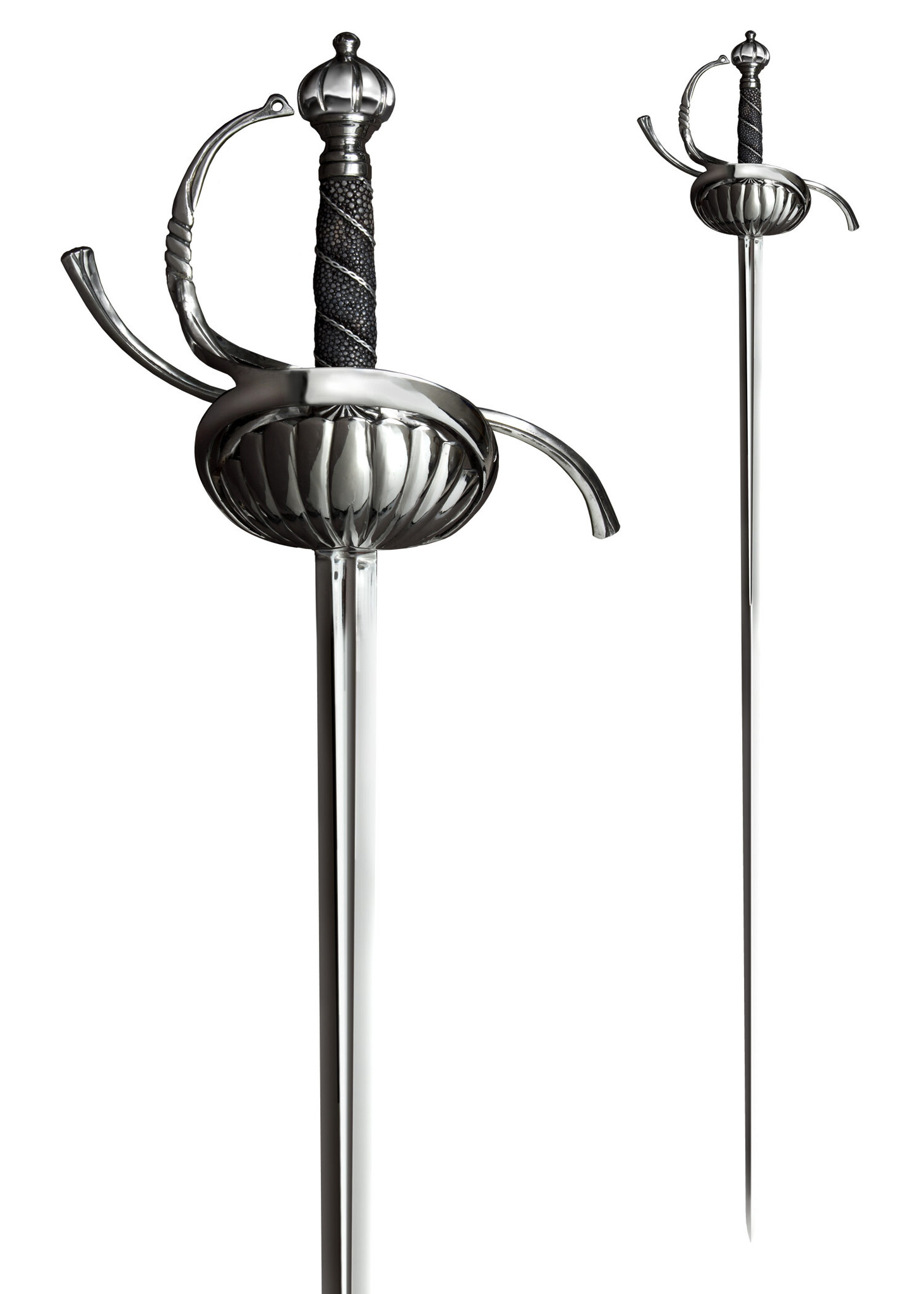 Rapier with shell-shaped guard - CelticWebMerchant.com