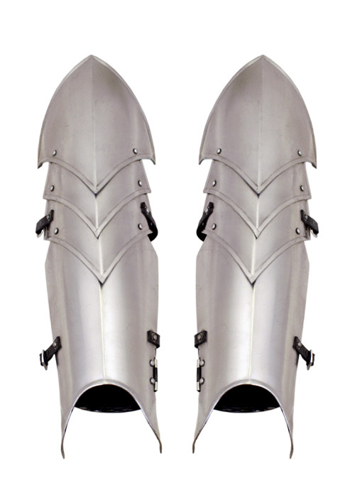 Steel greaves - CelticWebMerchant.com