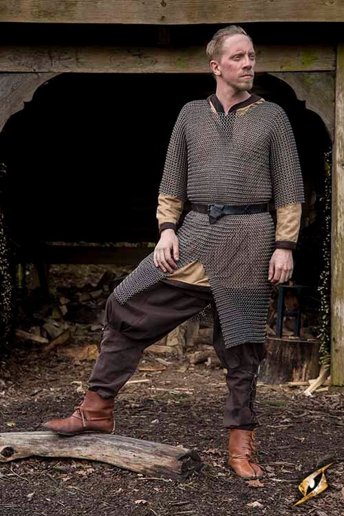 Cavalry haubergeon, mild steel - CelticWebMerchant.com