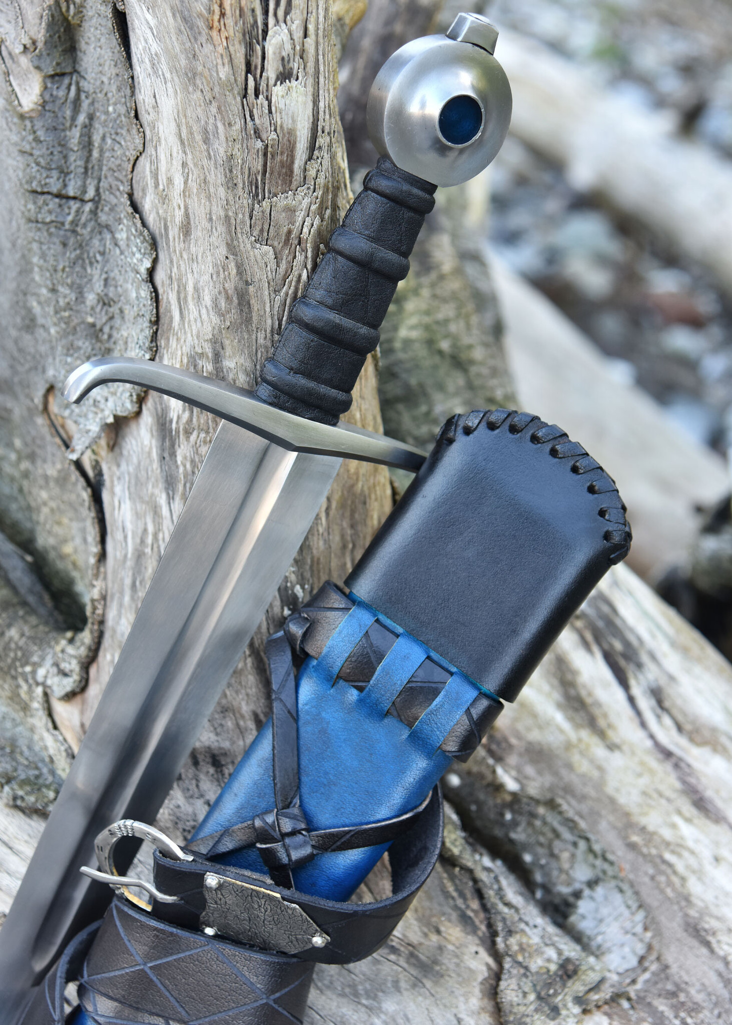 Castillon sword with scabbard, 15th century - CelticWebMerchant.com