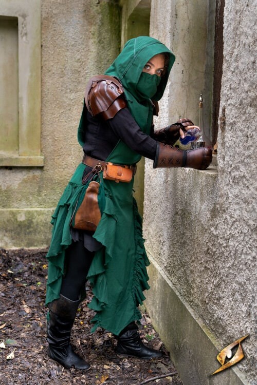 Rogue robe, vert - CelticWebMerchant.com