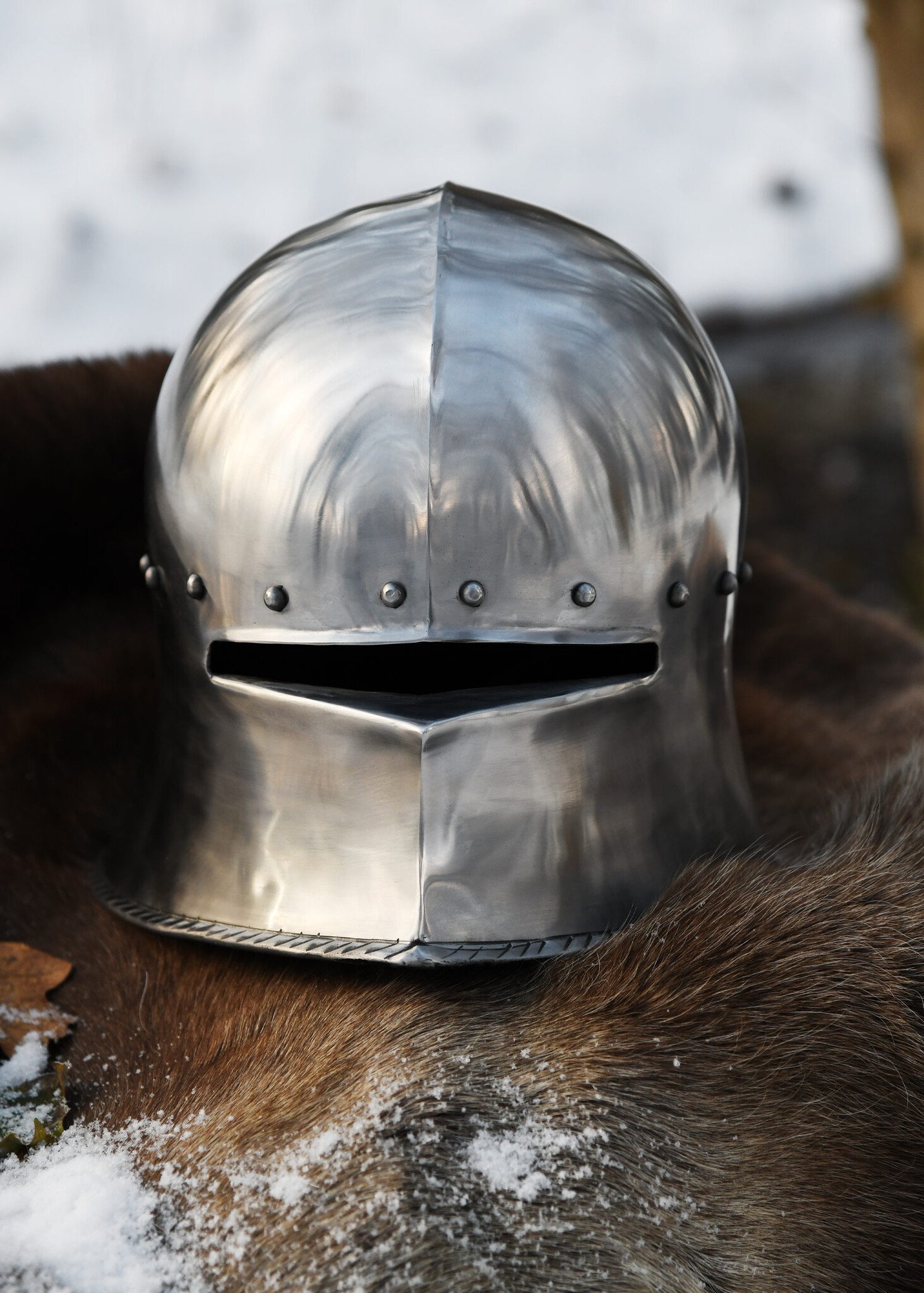 German Sallet, ca. 1480 AD, 2 mm - CelticWebMerchant.com