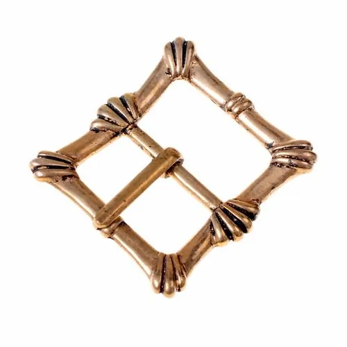 Medieval buckle with shell motives - CelticWebMerchant.com