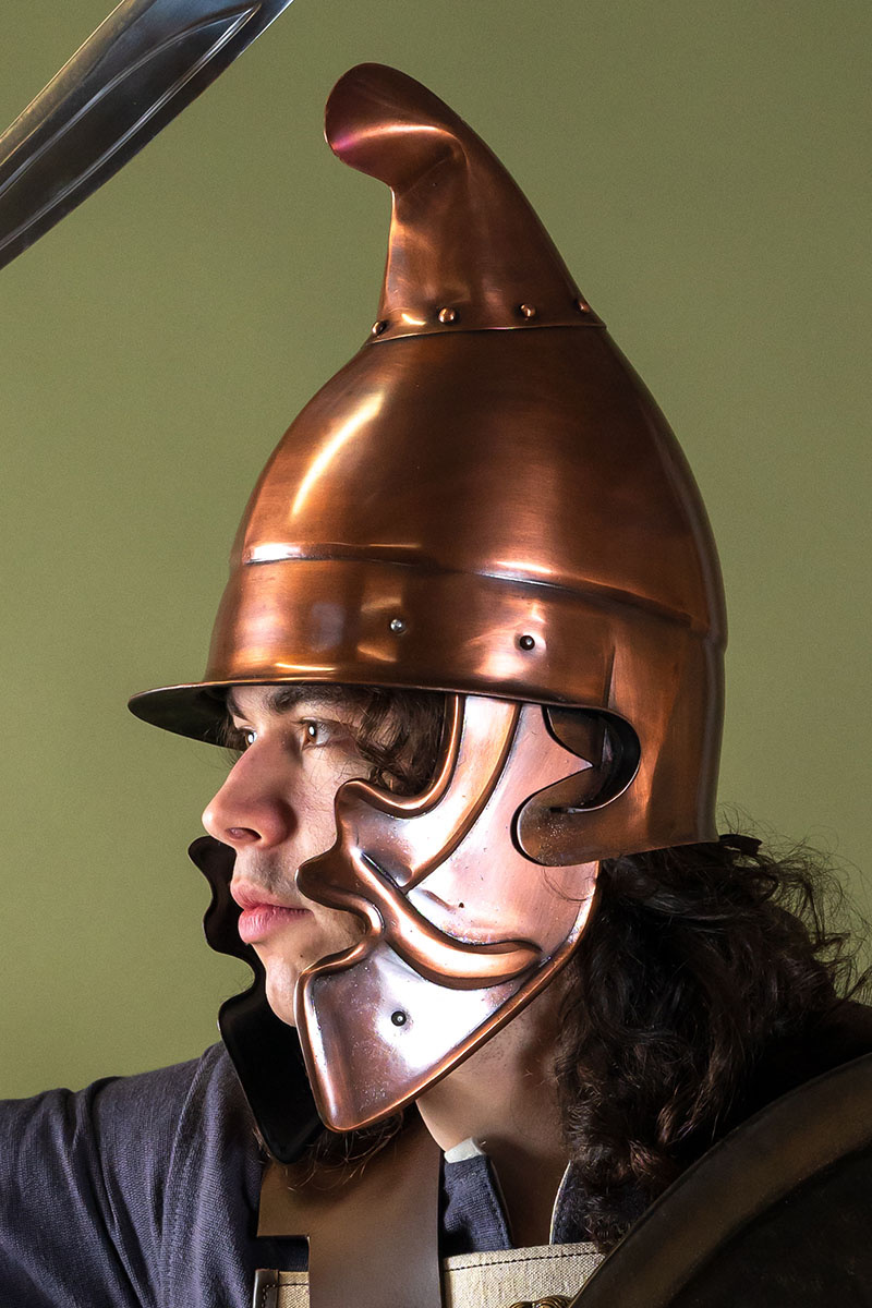 Thracian hoplite helmet - CelticWebMerchant.com