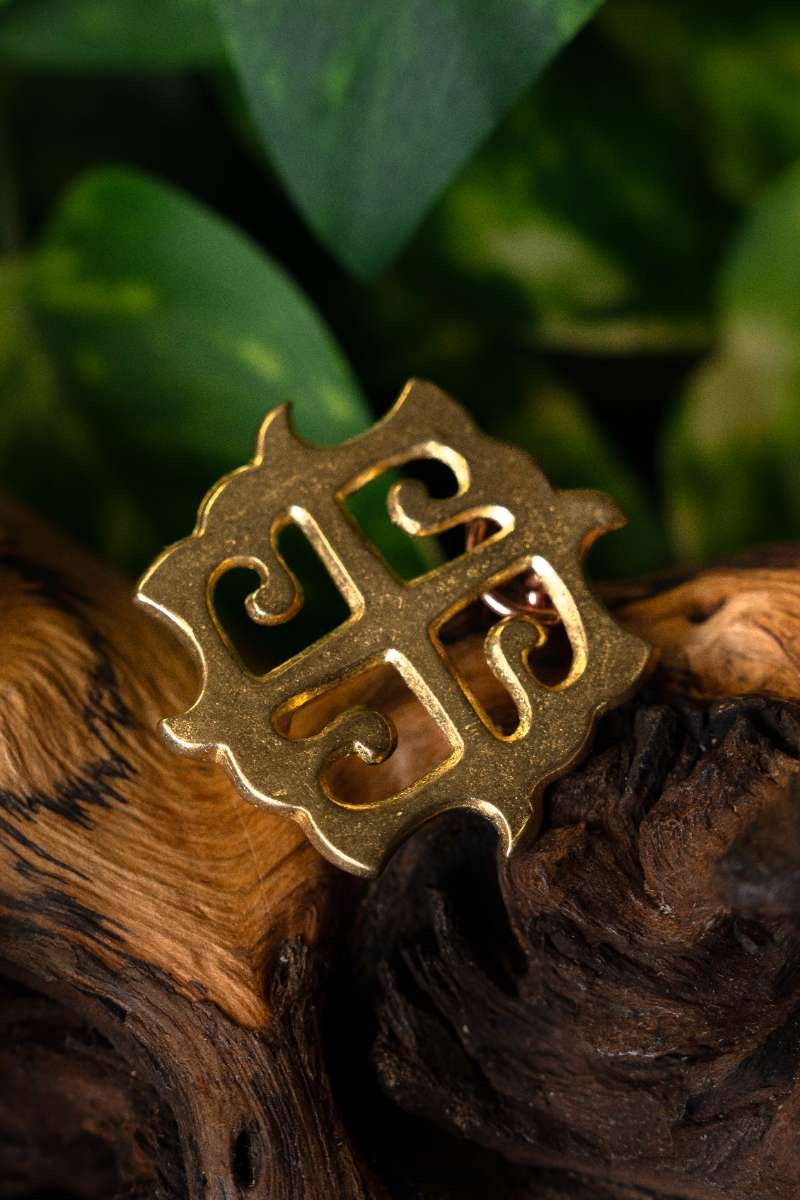 Roman sun cross fibula - CelticWebMerchant.com