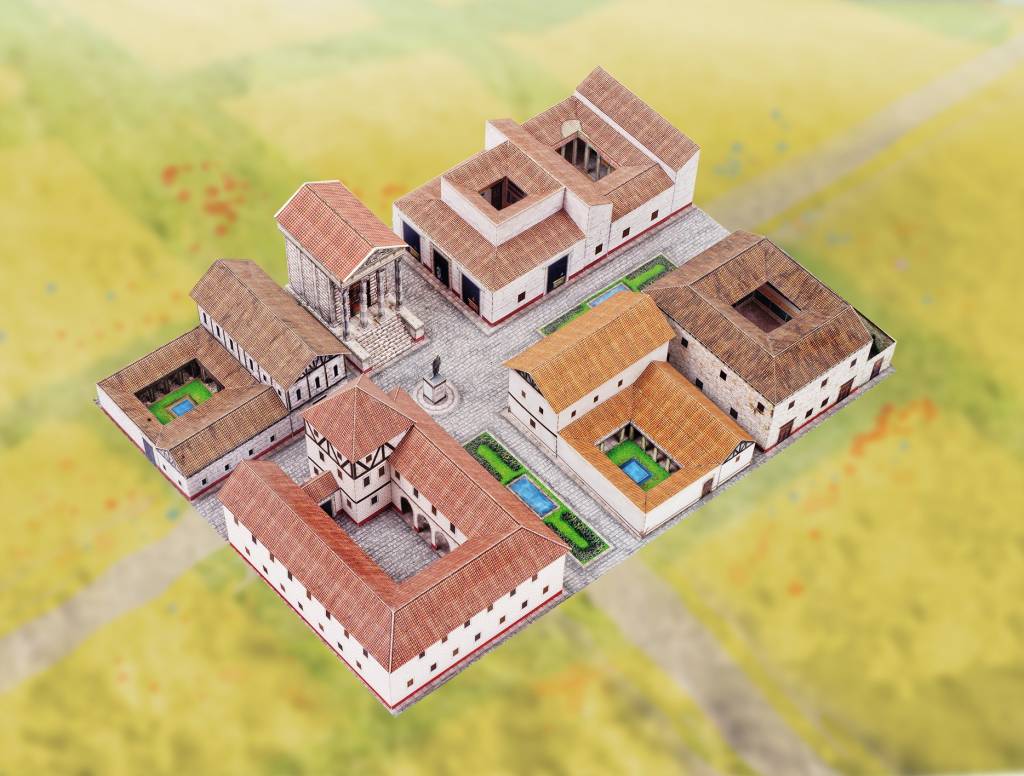 Model building kit Roman city - CelticWebMerchant.com