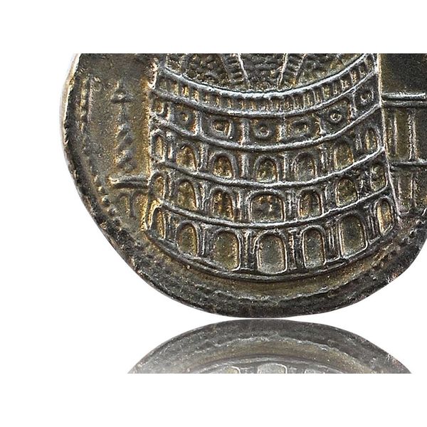 Roman coin opening Colosseum - CelticWebMerchant.com
