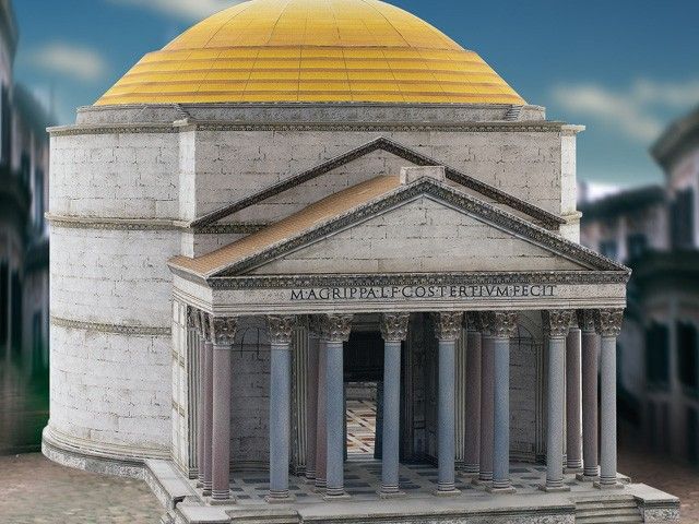 Model building kit Pantheon - CelticWebMerchant.com