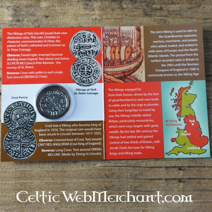 Viking coin Knut king of the Danelaw - CelticWebMerchant.com