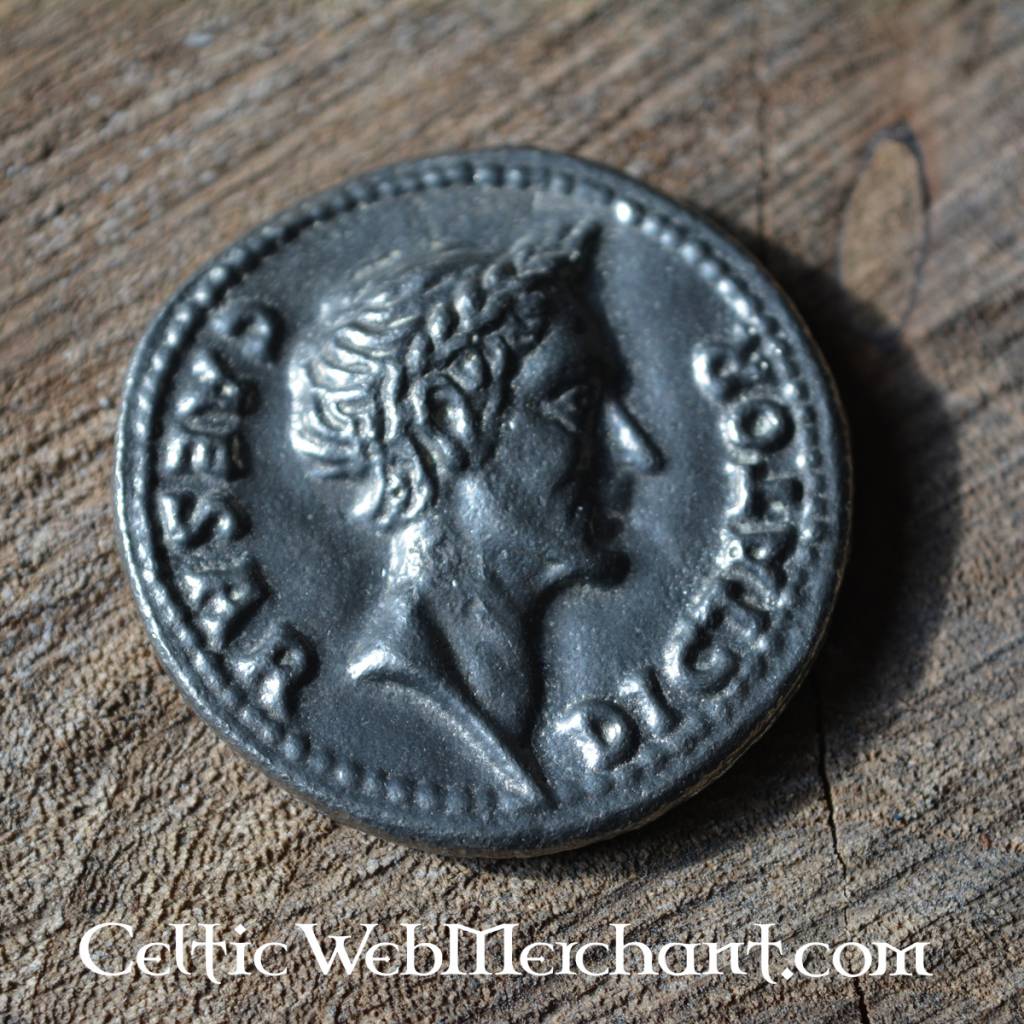 Roman coin Caesar - CelticWebMerchant.com