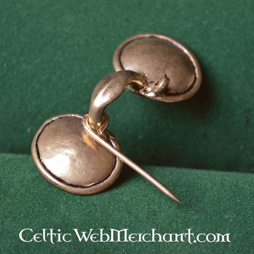 Bronze age spectacle fibula - CelticWebMerchant.com