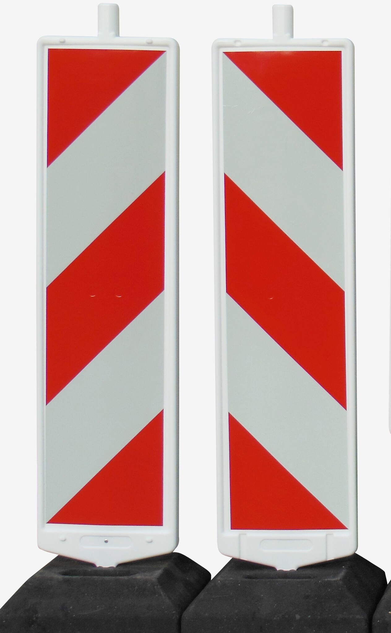 Balise de chantier Type 2 A+B + RA2 - 250 x 1000 mm - 5 STRIES ...