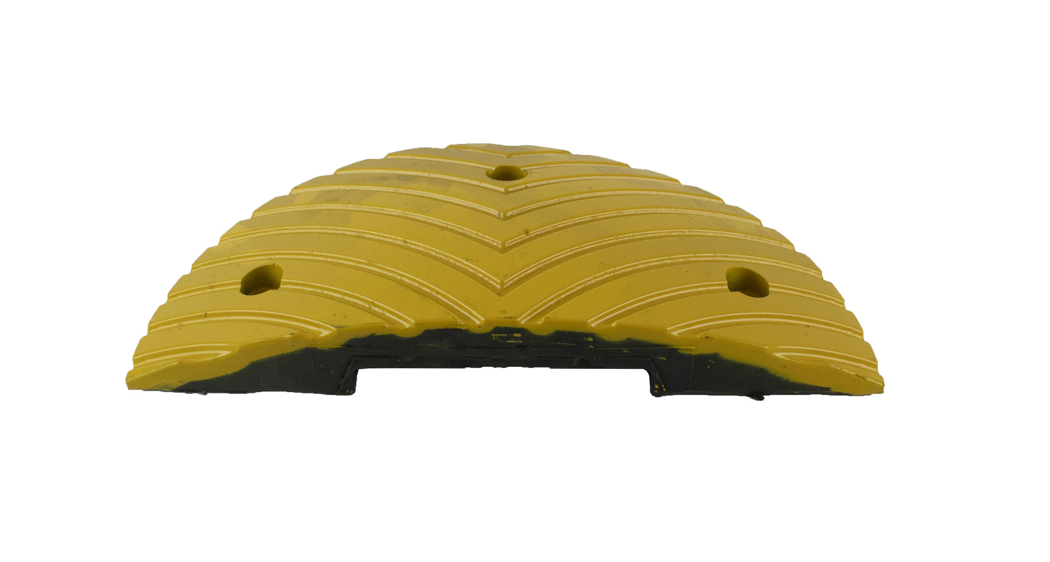 Traffic speed bump 'SLOWLY' end piece 6 cm yellow | TRAFFIC-shop