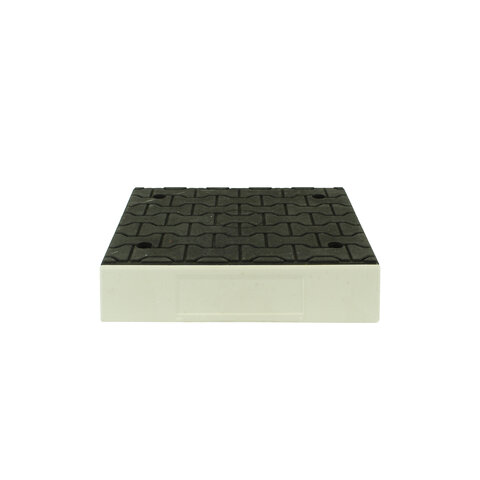 Modular traffic island black center element | TRAFFIC-shop