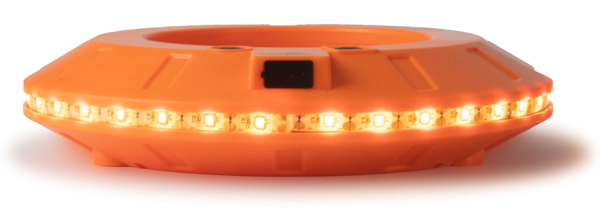 LED cone light 360° orange rechargeable | TRAFFIC-shop
