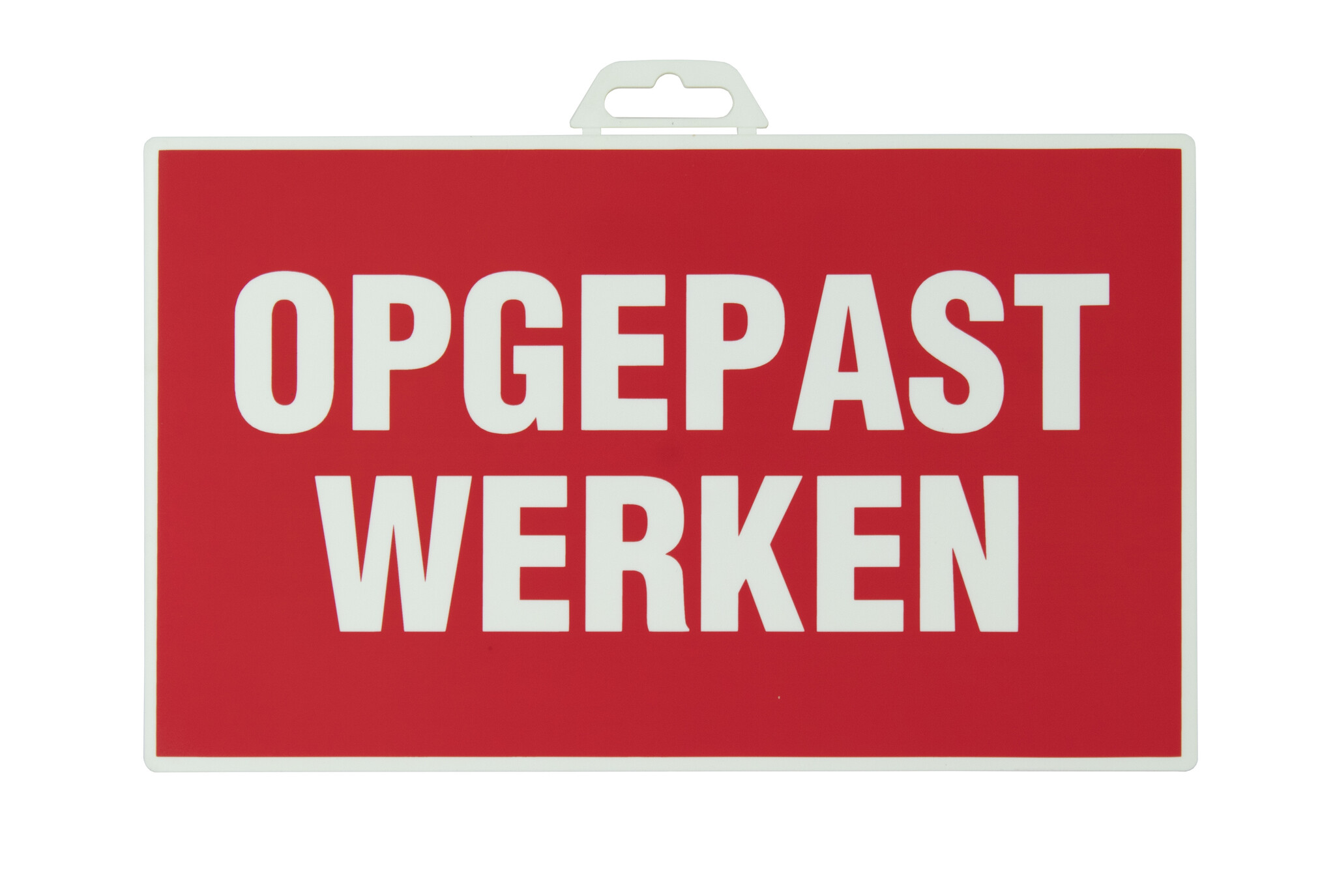 Icon 'Opgepast Werken' - 200x330 mm | TRAFFIC-shop