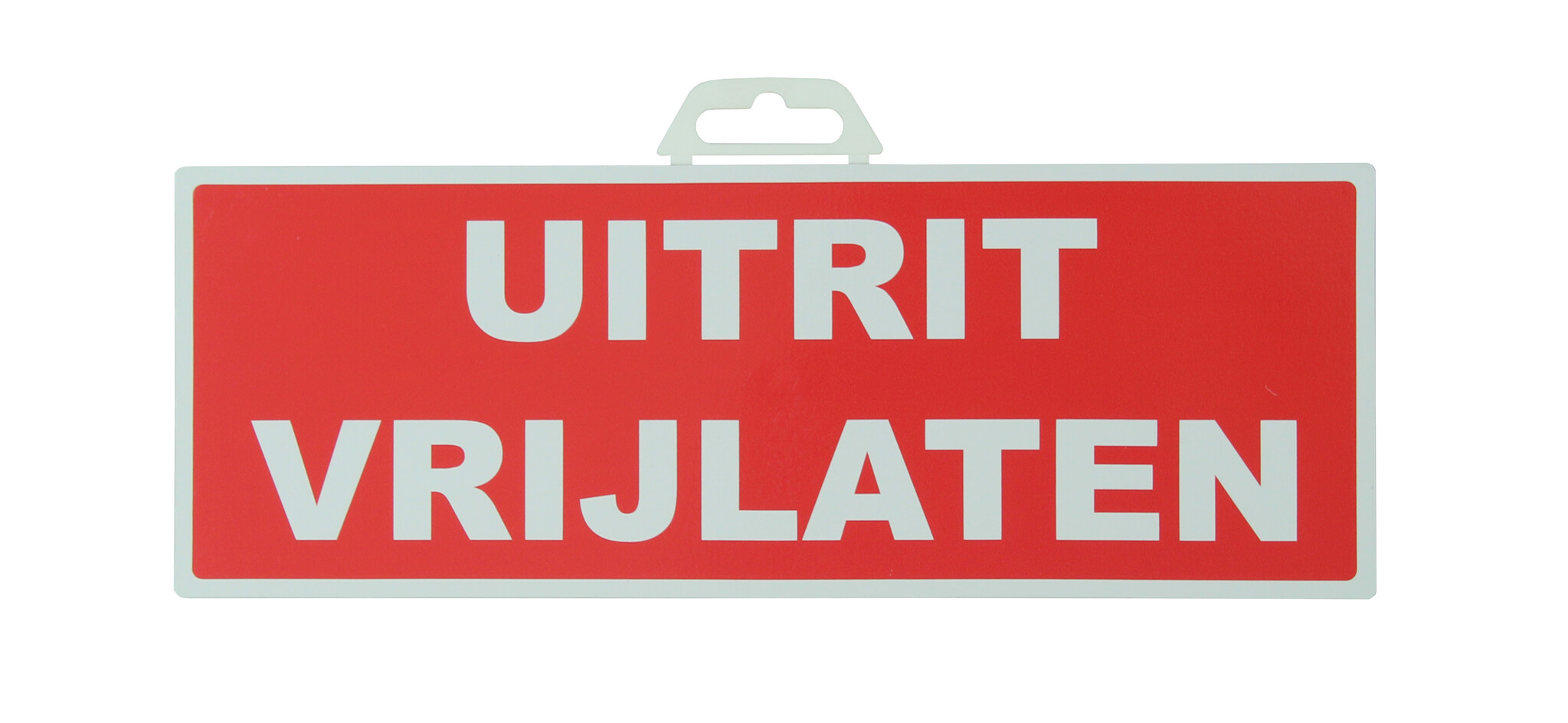 Icon 'Uitrit Vrijlaten' - 120x330 mm | TRAFFIC-shop