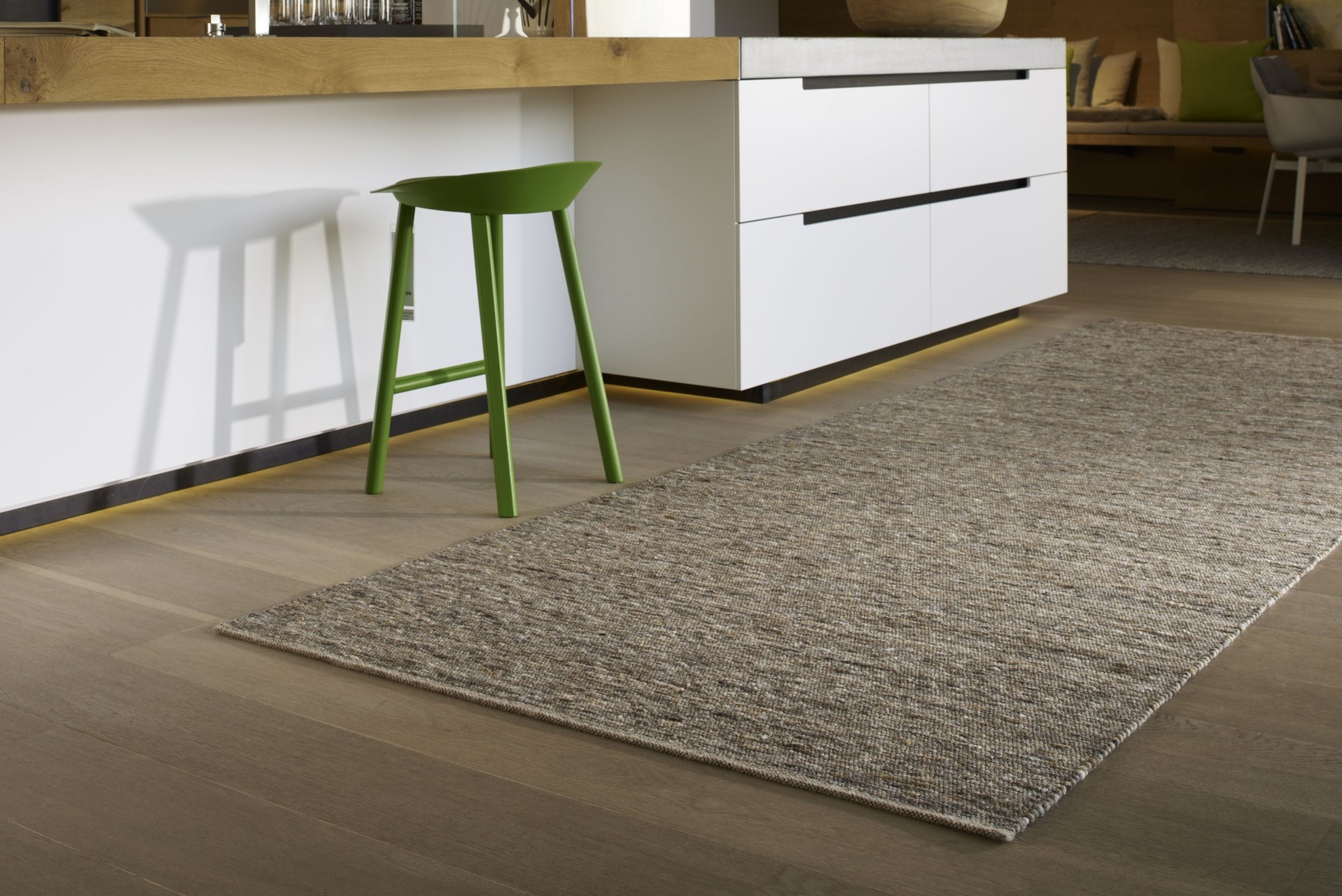 TISCA Handwebteppich Olbia/Orlando | UNI ♡ | Teppich Hemsing - Teppich ...