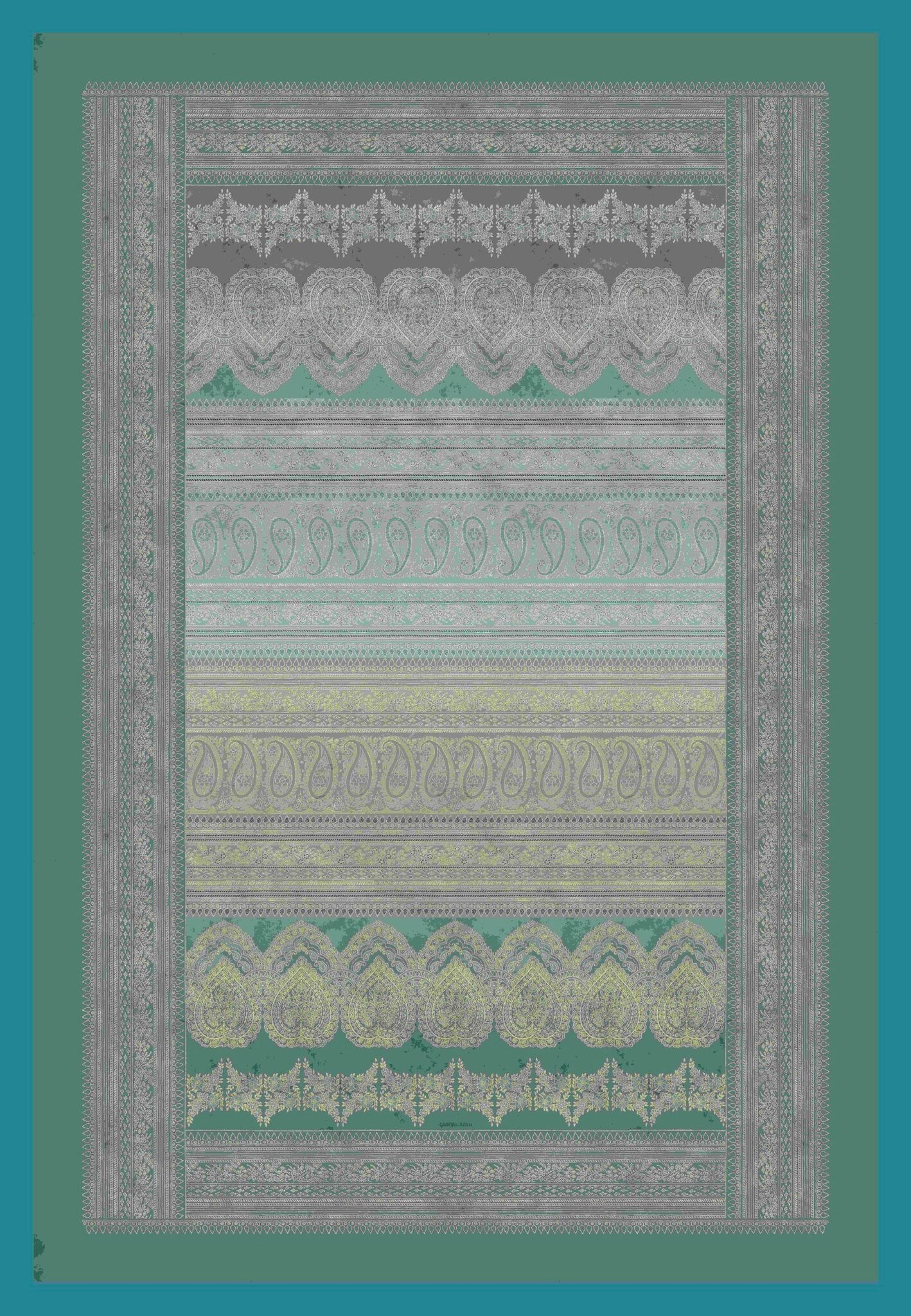 Bassetti Plaids | BRUNELLESCHI V4 green | 135/190 cm | productinfo ...