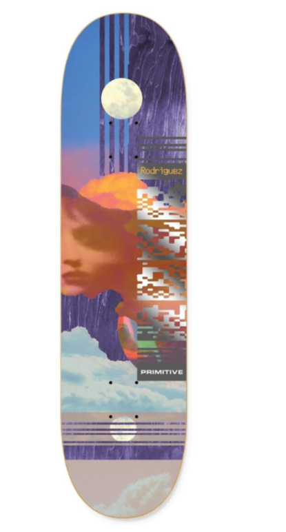 PRIMITIVE PRIMITIVE RODRIGUEZ ECLIPSE DECK - MULTI - 8.0 - Wild Style ...