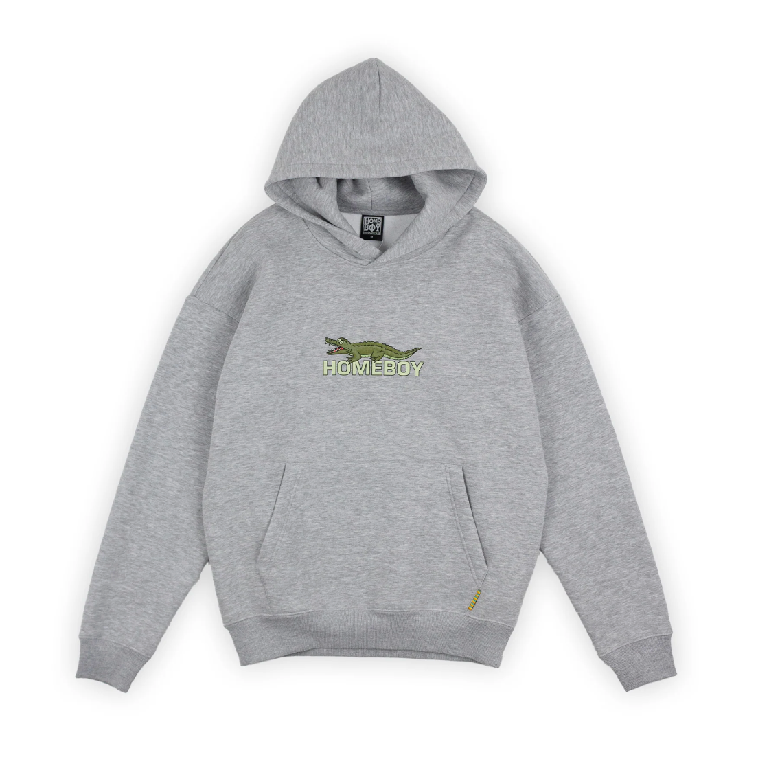 HOMEBOY HOMEBOY CROCOBOY HOOD GREY - Wild Style Skateshop