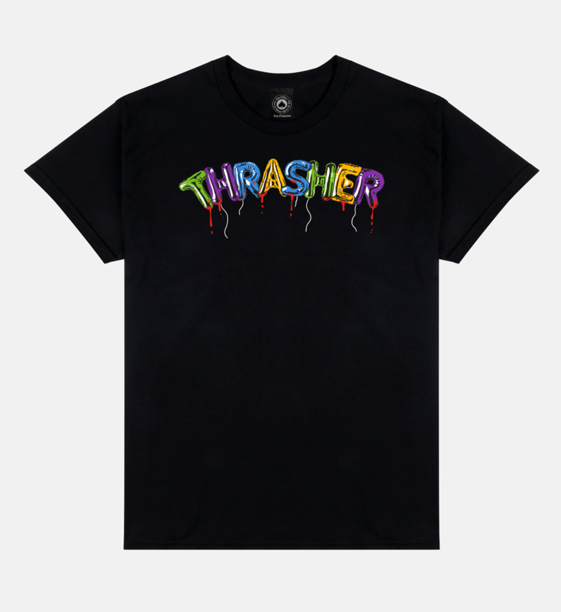 THRASHER THRASHER BALLOONS T-SHIRT BLACK - Wild Style Skateshop