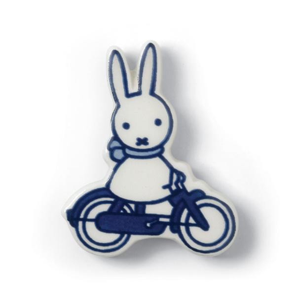 Magnet miffy on bike - Miffyshop