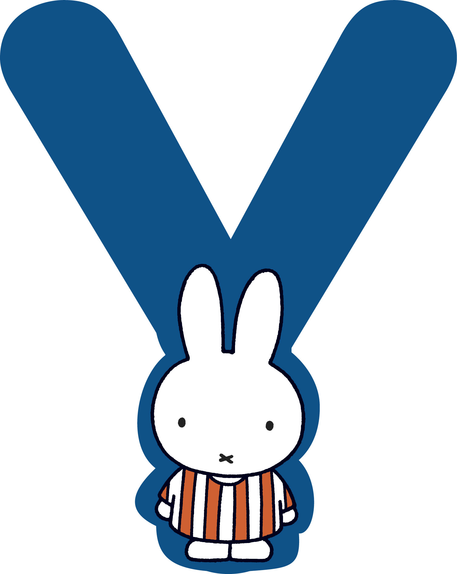Miffy Wooden Letter Y - the miffy shop