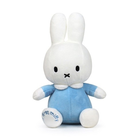Miffy Sitting My First Miffy Blue - 23 cm - 9'' - De winkel van nijntje