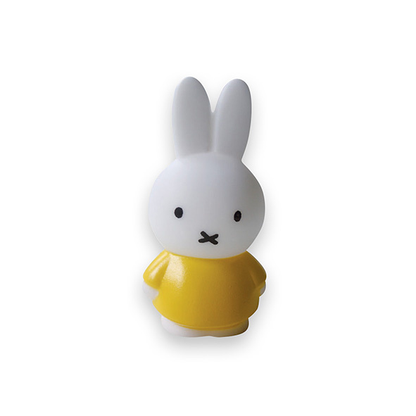 nijntje magneet 6 cm geel - the miffy shop
