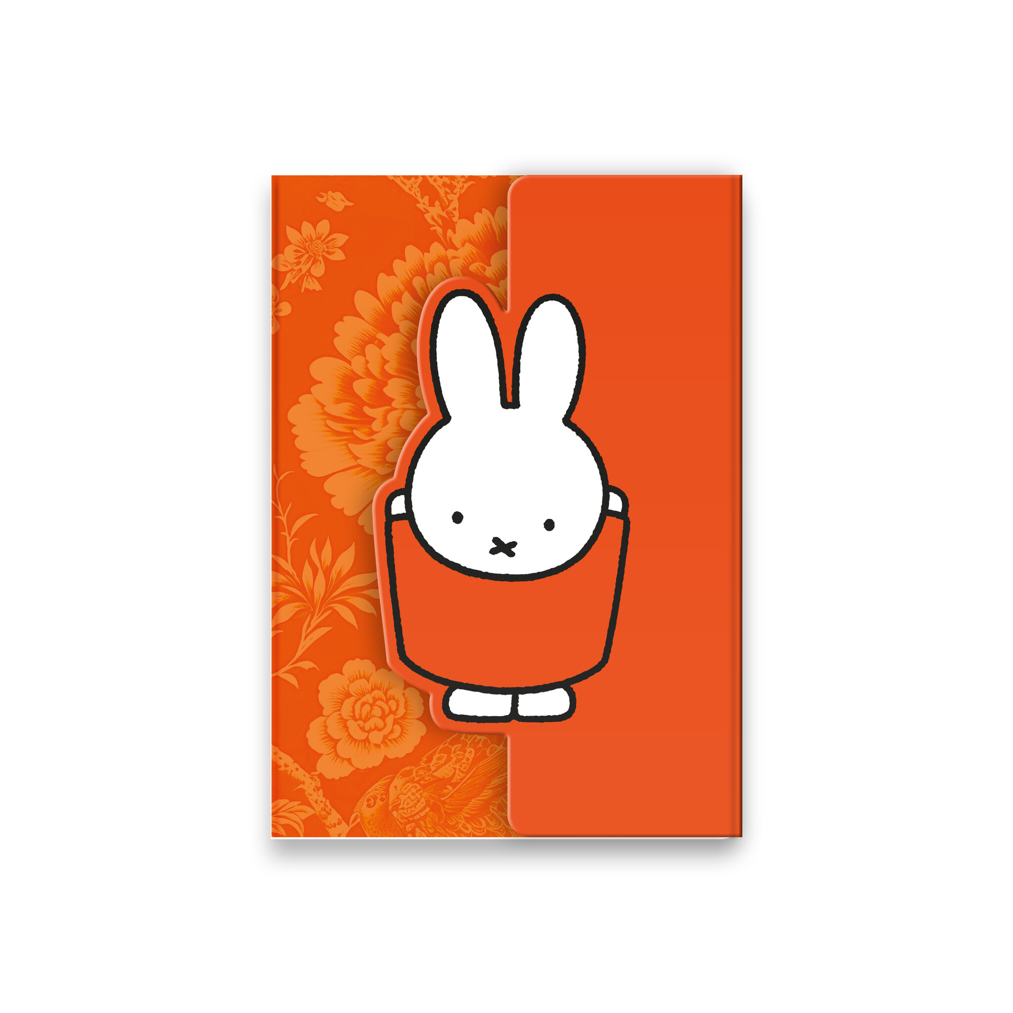 Magnetic notebook A6 miffy & flowers - the miffy shop
